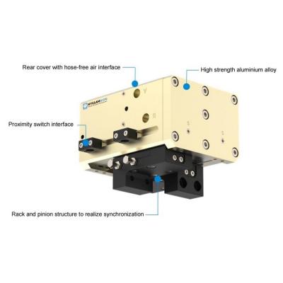 China TFH Series Industrial Pneumatic Grippers With Multi-Mount High Accuracy Guide for sale