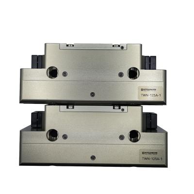 China Operating Pressure 0.4 to 0.7 MPa Long Stroke Pneumatic Gripper Providing Repeatability ±0.01 Mm and Max Pressure 8 Bar for Robotic Handling for sale