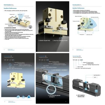 China Parallel Finger Style Flexible Robot Gripper Featuring High Grip Force Supporting Object Manipulation in Production Lines for sale