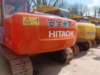 China Pre Owned Hitachi EX120-5 Excavator 20T 1M Bucket 90 kW Power 4300 Working Hours Red Color 90% New Undercarriage for sale