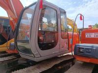 China Pre Owned Hitachi EX120-5 Excavator 20T 1M Bucket 90 kW Power 4300 Working Hours Red Color 90% New Undercarriage for sale