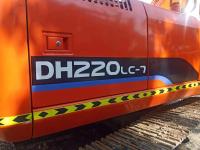China Doosan Hydraulic Excavator 10T 0.8m Bucket Capacity 22000KG Machine Weight 108KW Power for sale