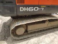 China Orange Doosan Excavator 3 Ton 6000 KG 67 Power Low Working Hours for sale