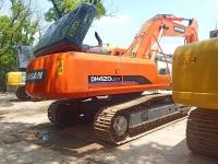 China Low Hour 40-Ton Doosan Excavator 1.2M Bucket 187HP 3500 Work Hours Orange for sale