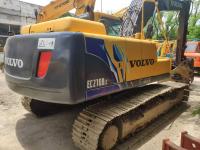 China EC210 Yellow Volvo Excavator 10 Ton Operating Weight 1.2M Bucket Capacity for sale