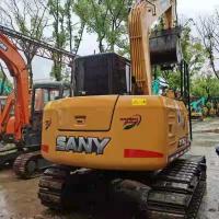China ISUZU Engine 7TON Yellow Sany SY75C Excavator 0.32 Bucket Capacity 43kw Power for sale