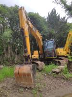 China Used Yellow Sany Excavator 13ton 13500 KG ISUZU Engine 72.7 Power 1800 Working Hours for sale