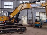 China Second Hand ISUZU Engine SANY SY215C Excavator 21ton 1.1m3 Bucket Capacity 2520 Hours Working Time for sale