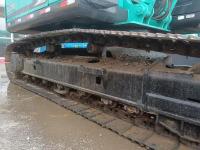 China Blue HINO Hydraulic Crawler Excavator 20ton 0.8 Bucket Capacity for sale