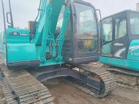 China Low Hours Blue Custom Kobelco Excavator 14 Ton 0.57m3 Bucket Capacity for sale