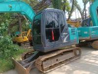 China Low Hour Used Kobelco Excavator ISUZU Engine 75 Operating Weight 0.4m Bucket Capacity for sale