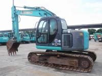 China Customized Kobelco Excavator 13 Ton Mitsubishi Engine 0.5m Bucket 1500 Working Hours for sale
