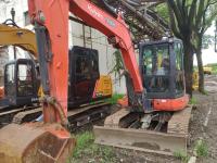 China Blue Kubota 3 Ton Excavator 0.22m#194 Bucket Capacity 6000 KG Machine Weight for sale