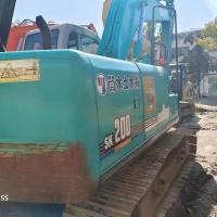 China Customized Used Kobelco Excavator 107KW Mitsubishi Engine 20ton 0.8m² Bucket Capacity for sale