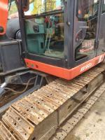 China Used Kubota 8ton Excavator 47.8KW Engine Red 0.31m Bucket Showroom Locations Worldwide for sale