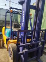 China Used Komatsu Forklift for Advertising Company Diesel Engine Customizable Fork Length and Hot Product 2019 for sale