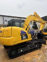 China Yellow Komatsu PC70-8 Excavator 20 Tons 48.5 kW Power 3293 Working Hours for sale