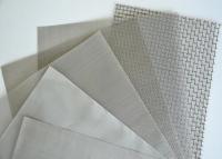 China SS304 SS316L Precision Stainless Steel Wire Mesh Screen Plain Weave for sale