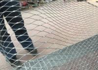 China Anti Acid Anti Alkali Balustrade Cable Mesh 4.0mm 80*80 Hole Anti Corrosion for sale