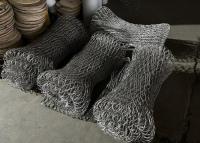 China Protection Metal Rope Mesh 304 / 316 Stainless Steel Woven Mesh for sale