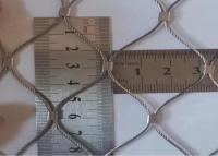 China SUS 304 Metal Rope Mesh Anti Flaming Stainless Steel Cable Mesh for sale