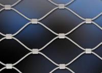 China Safety SUS304 Stainless Steel Wire Rope Mesh For Protection Animal for sale
