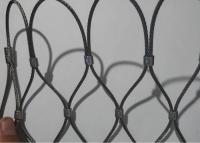 China Stainless Steel Metal Rope Mesh 1.2mm - 4.0mm For Amusement Rides for sale