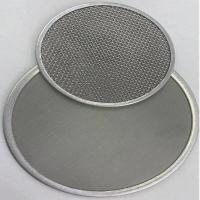 China Perforated Metal Sheet And Stainless Steel Wire Cloth Screen Filter Disc for sale