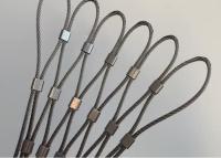 China High Tensile Metal Rope Mesh For Architectural Safety Protection for sale