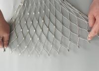 China Hand Woven Aviary Wire Netting Inox Line Customized 7x7 / 7x19 Structure for sale