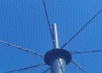 China 80x80mm Stainless Steel Cable Mesh Customized Height Polished Surface Treatment for sale