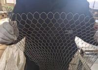 China Flexible Stainless Steel Cable Netting , Ferrule Rope Mesh For Birds Parrots Fence for sale