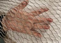 China Ferruled Rope Zoo Wire Mesh , Stainless Steel Flexible Wire Mesh Netting for sale