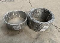 China 30x30mm Black Oxide Wire Rope Stainless Steel Safety Netting Customized for sale