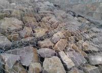 China Real Gabion Mesh Manufacturer 8X10cm Wire 2.7mm / 3mm Galvanized Gabion Box for sale