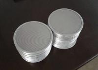 China Sintered Stainless Steel Filter Mesh Disc Solid Wire Mesh Disks Anti Corrosion for sale