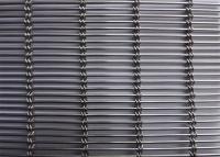 China Flexible Black Decorative Architectural Woven Wire Mesh For Curtains for sale