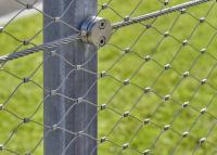 China Security Architectural Wire Mesh , Flat Stainless Steel Architectural Woven Mesh for sale