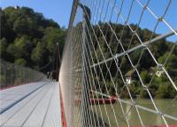 China Flexible Safety Architectural Wire Mesh SS316 Stainless Steel Wire Rope Net for sale