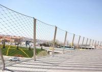 China Customized Balustrade Cable Mesh / Flexible Stainless Steel Wire Mesh For Building for sale