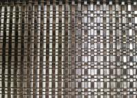 China Stylish Durable Adjustable Metal Mesh Divider Curtain For Office / Building for sale