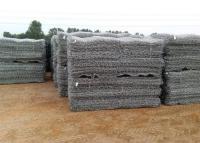 China Double Twisted Hexagonal Woven Galvanized Gabion Wire Baskets for sale