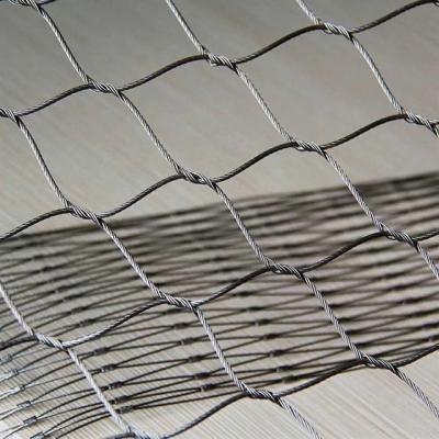 China Custom Stainless Steel Wire Mesh Enclosure For Zoo Animals 1.2mm-4.0mm Dia 50*50 Mesh Size for sale