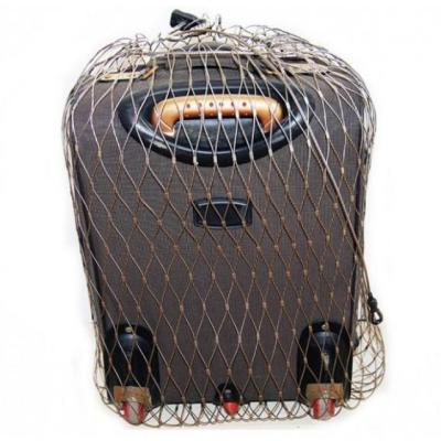 China Anti Theft Ss Wire Rope Mesh Bag Hand Woven Stainless Steel Bags for sale