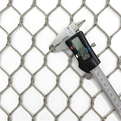 China Stainless Steel 316 Heavy Duty Inox Cable Wire Rope Cargo Mesh Net Durable for sale