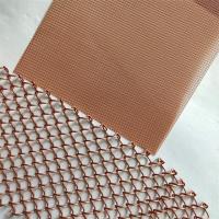 China High Quality Aluminum Alloy Wire Mesh Coil Drapery Mesh Curtain Multiple Color Options for sale