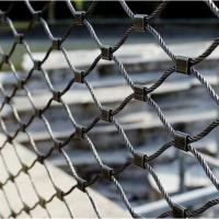 China Express Shipped Wire Rope Mesh Balustrade Cable Mesh In SS304 316 316L Polished Finish for sale