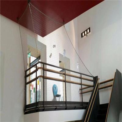 China Aisi 304 316 Stainless Steel Security Architectural Cable Rope Wire Mesh Vender Flexible for sale