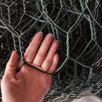 China Pvc Coated Galvanized 2x1x1 Gabion Wire Mesh 80x100mm Hexagonal Gabion Box Baskets for sale