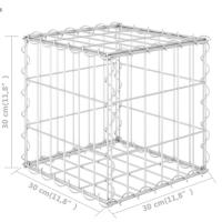 China Retaining Walls 200x100x50 Welded Gabion Box 2x1x0.5m Gabion Basket Stone Cage Garden Fence for sale